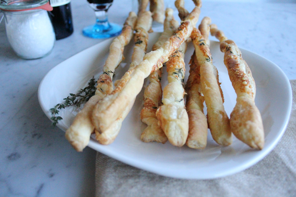 Parmesan Crisp Twirls with Thyme • Hip Foodie Mom