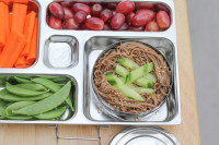 Easy Soba Noodles for Lunch, Featuring my Rover PlanetBox • Hip Foodie Mom
