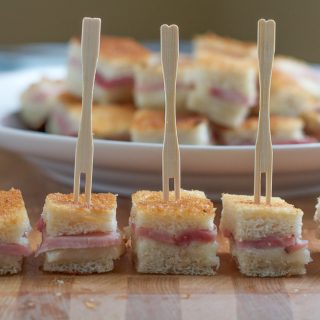 Mini Croques Monsieur Sandwiches • Hip Foodie Mom