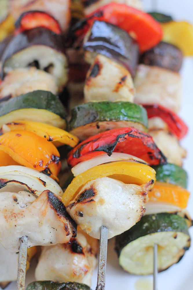 Grilled Chicken Kebabs