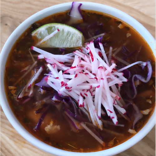 Instant Pot Chicken Posole • Hip Foodie Mom