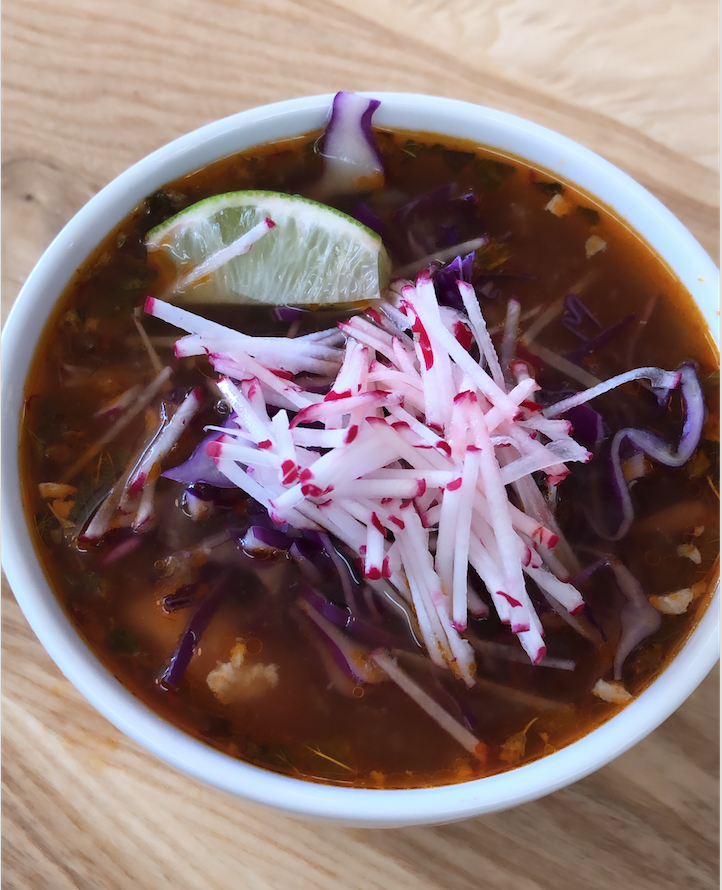 Instant Pot Chicken Posole • Hip Foodie Mom